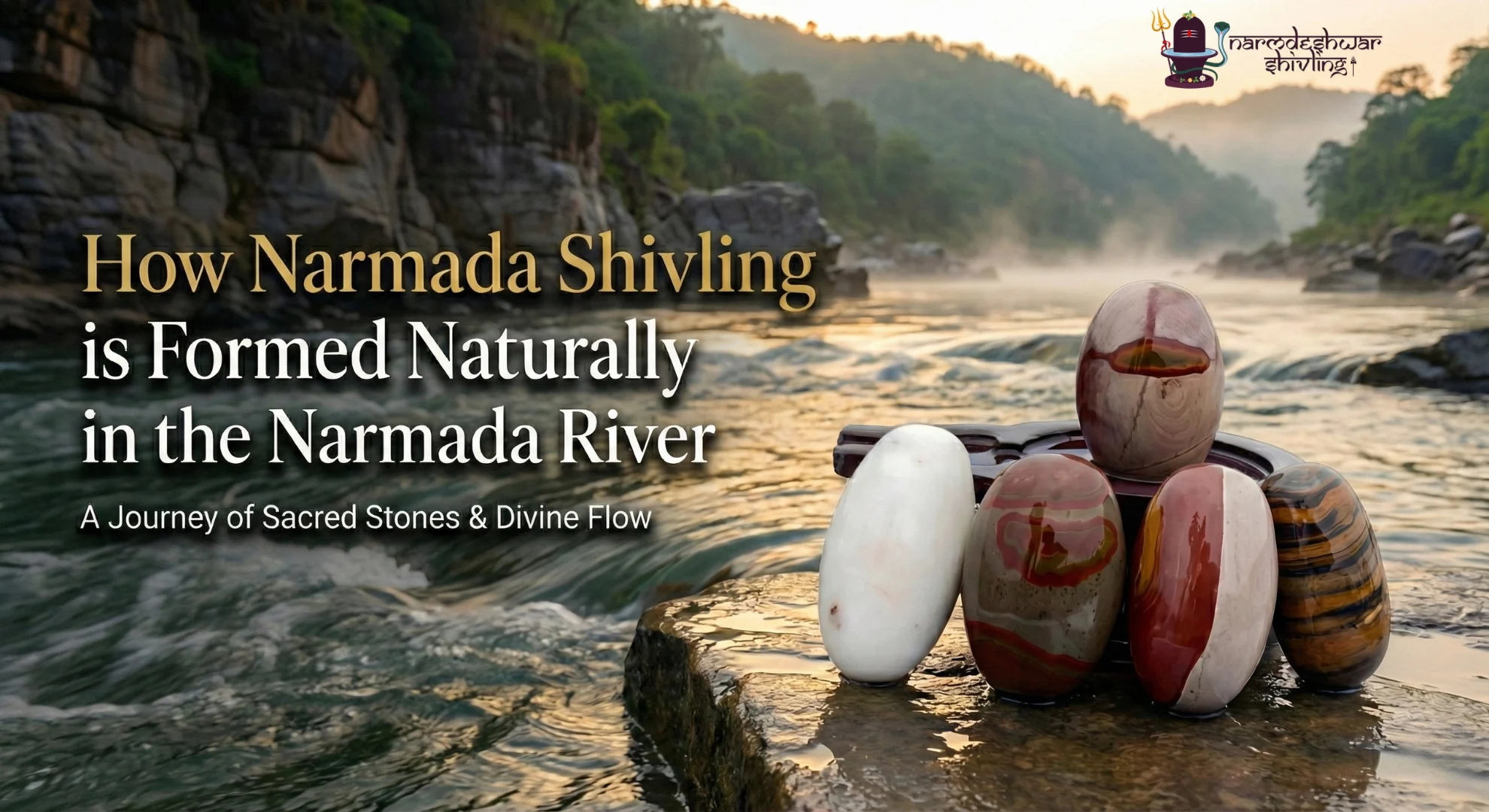 How Narmada Shivling is Formed Naturally in the Narmada River ...